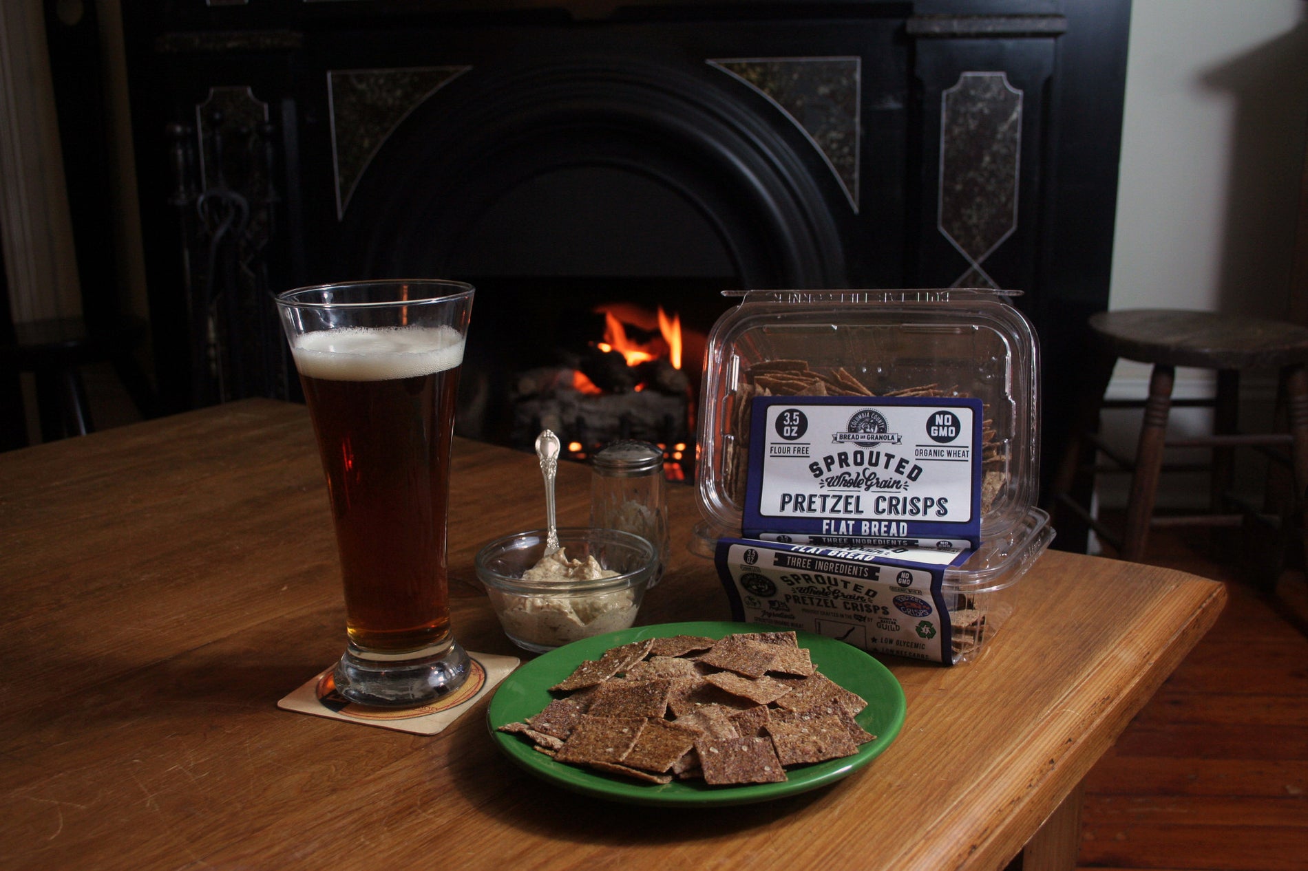 Flat Bread Crisps - Variety 4 Pack - Columbia County Bread and Granola